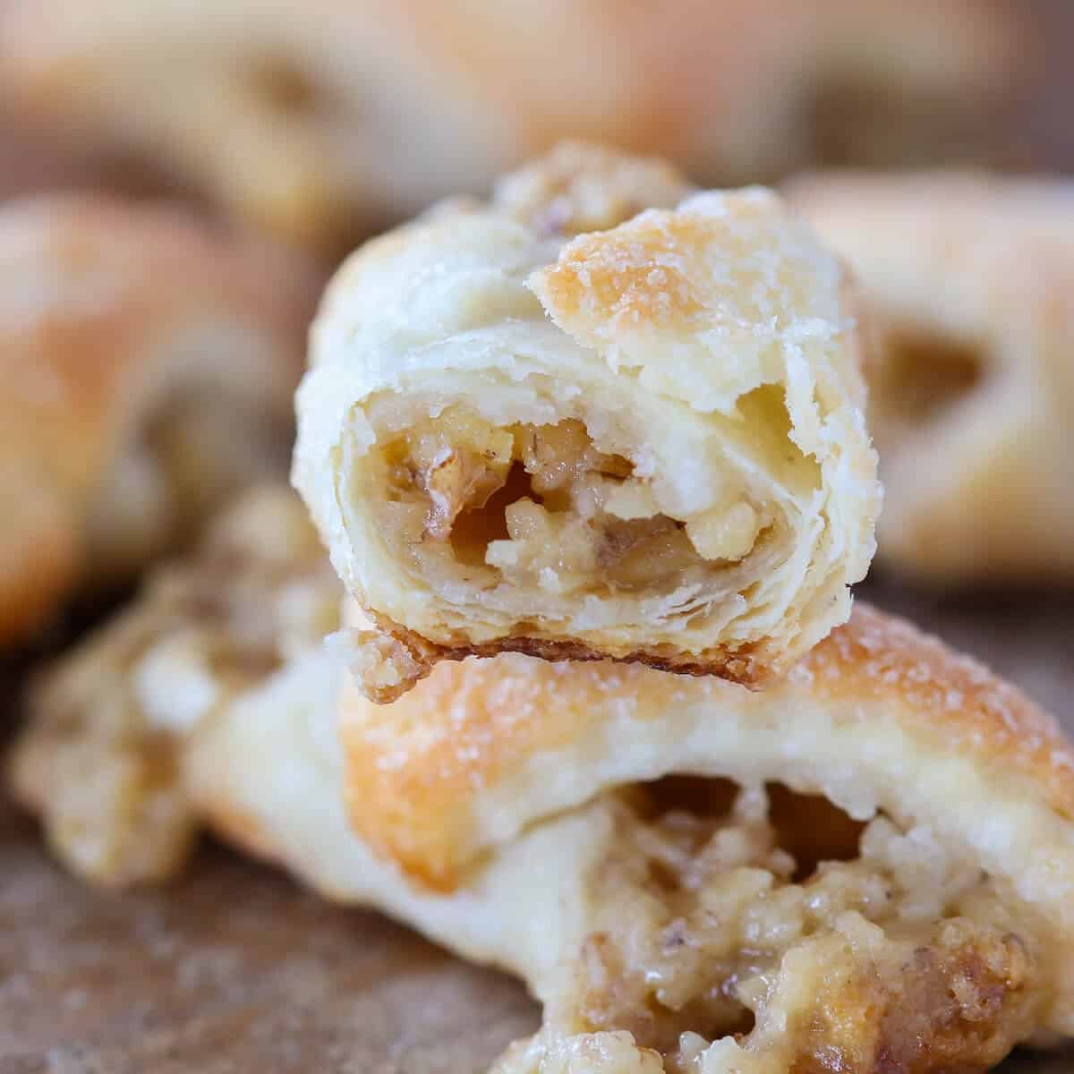 Hungarian Nut Roll Cookies - Cookies Cookies and More Cookies